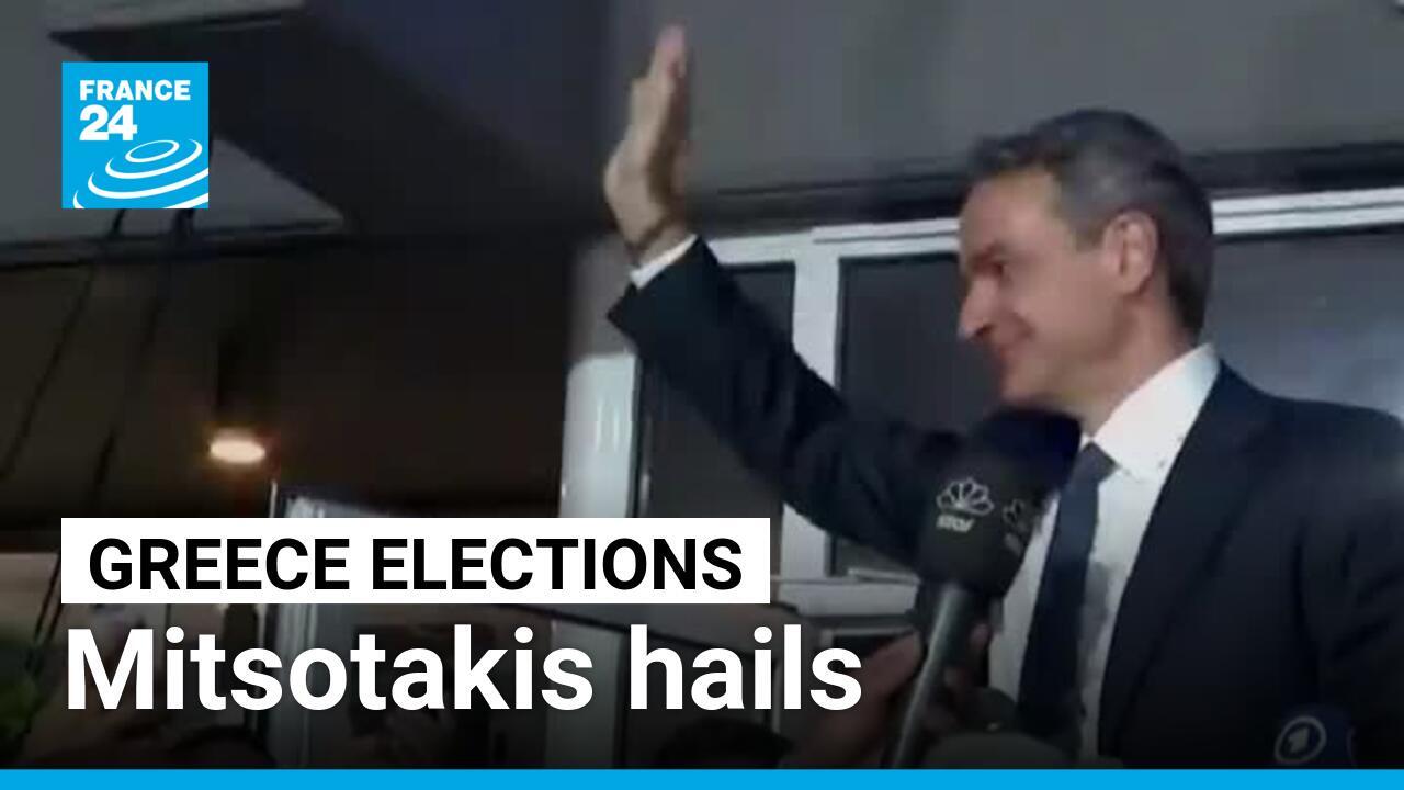 Greece elections: Kyriakos Mitsotakis hails conservative win as mandate for reform - France 24